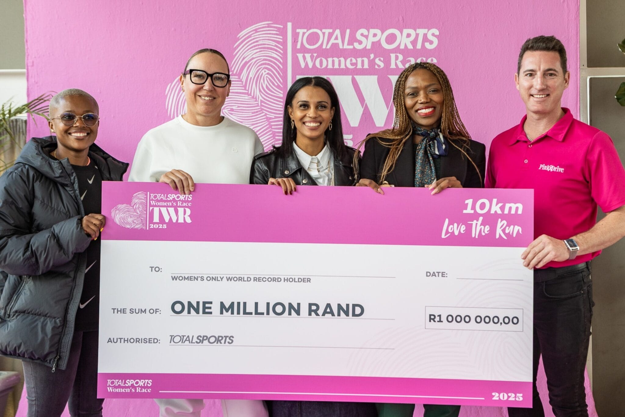 A R1 Million Incentive for the Totalsports Women’s Race!