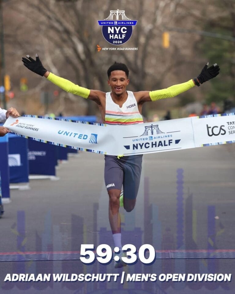 SA’s Adriaan Wildschutt storms to New York City Half Marathon win